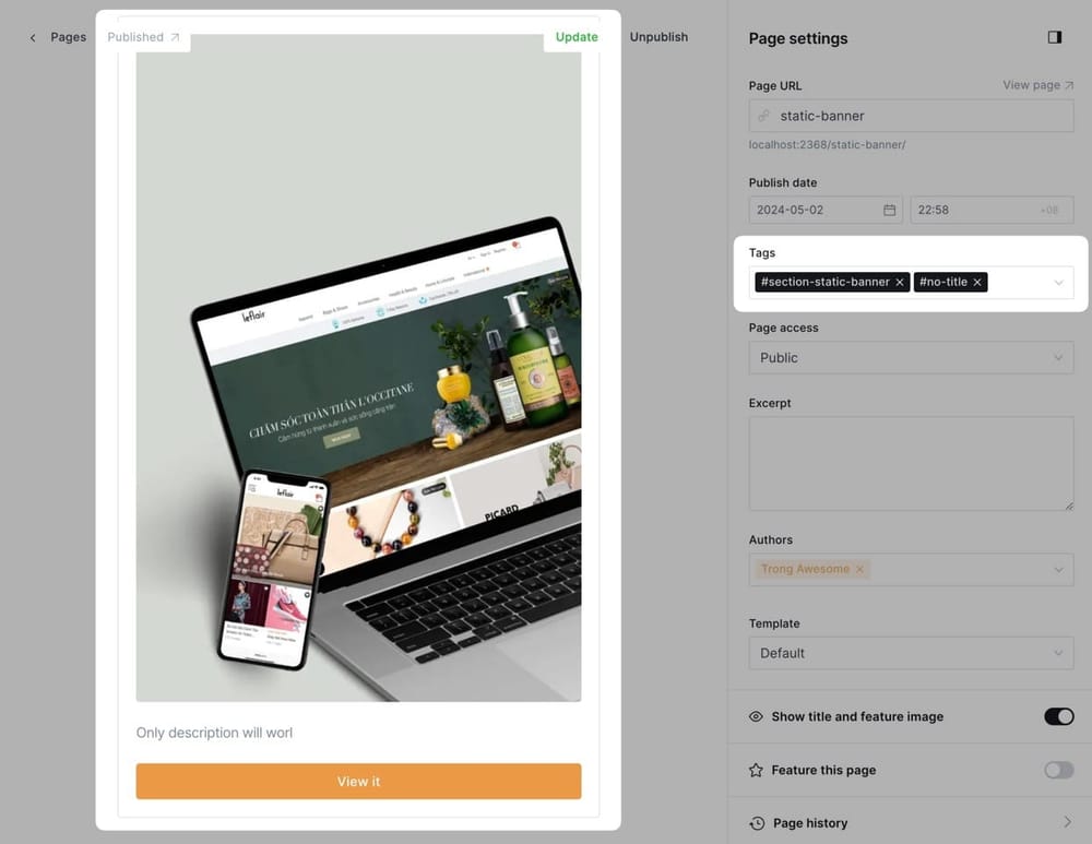Braun Documentation — Themex Studio