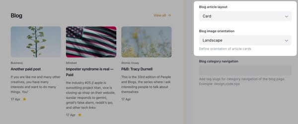 Braun Documentation — Themex Studio