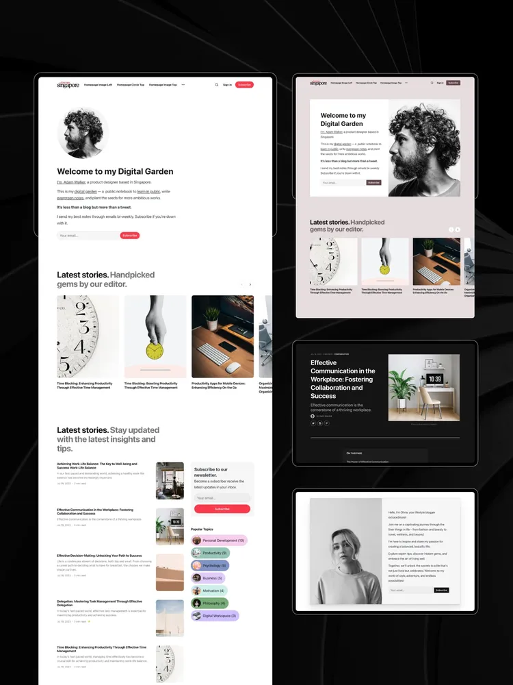 Inclusive Ghost themes elevate your writing — Themex Studio