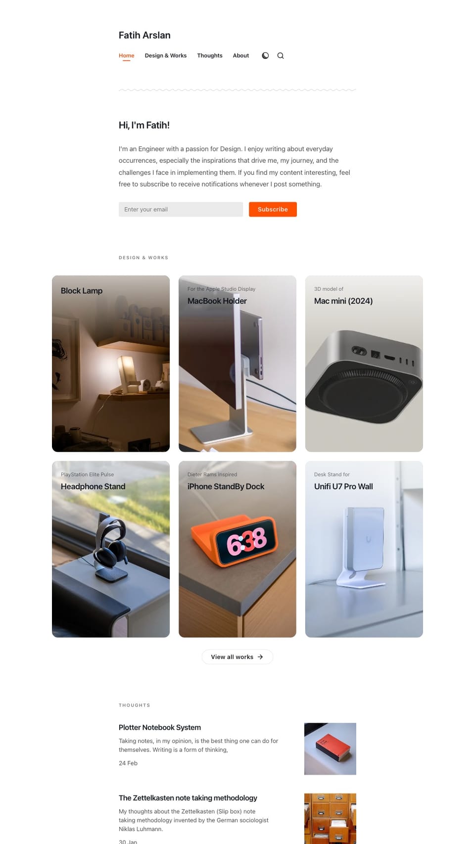 arslan.io — Themex Studio
